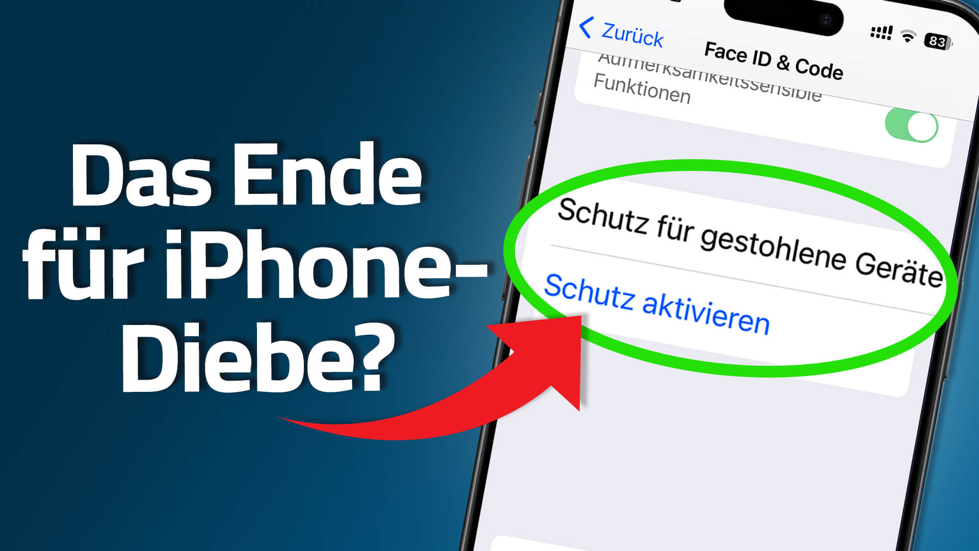iOS 17.3: Schutz für gestohlene Geräte iOS 17.3: Schutz für gestohlene Geräte