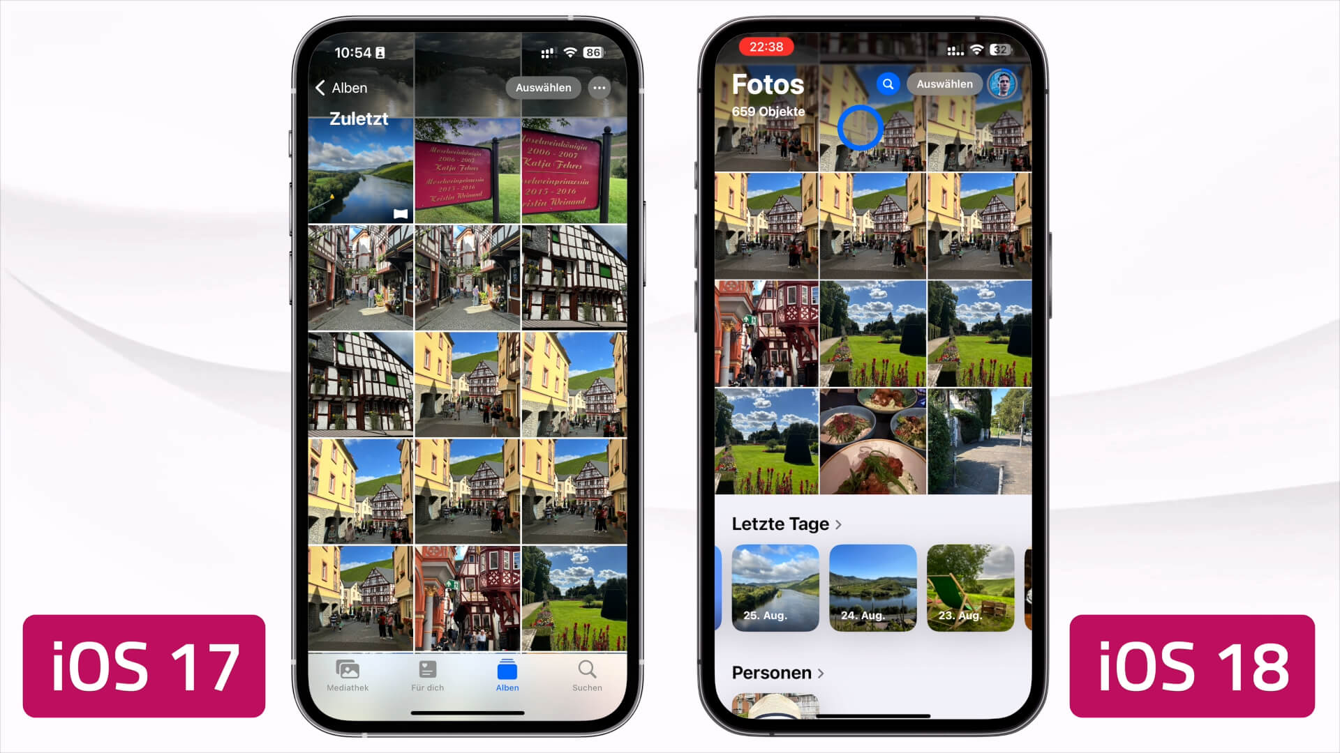 Neu gestaltete iOS 18 Fotos App: So findest du dich zurecht | neumann ...