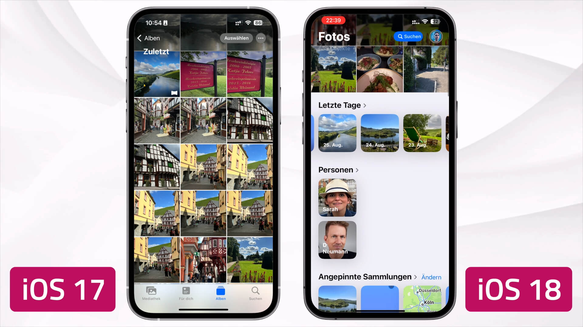 Neu gestaltete iOS 18 Fotos App: So findest du dich zurecht | neumann ...